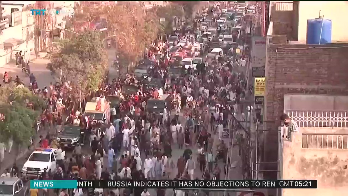 Truth Media on Twitter: "RT @TRTWorldNow: Pakistan's former PM Imran Khan stages a rally with ...