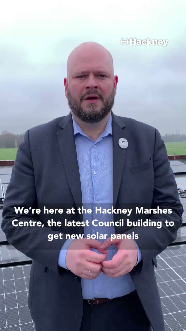 Hackney Council on Twitter: "☀️ Hackney Marshes Centre is now powered by solar energy - after it ...