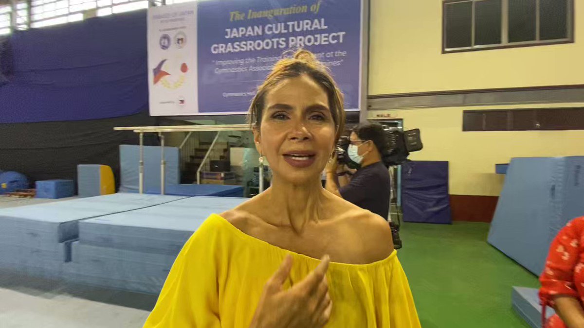 Abs Cbn News Sports On Twitter Ongoing Blessing Of The Gymnastics