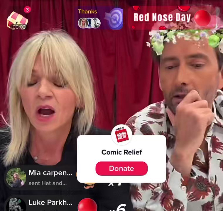 Catherine Tate David Tennant Comic Relief Catherine Tate David Tennant Comic Relief