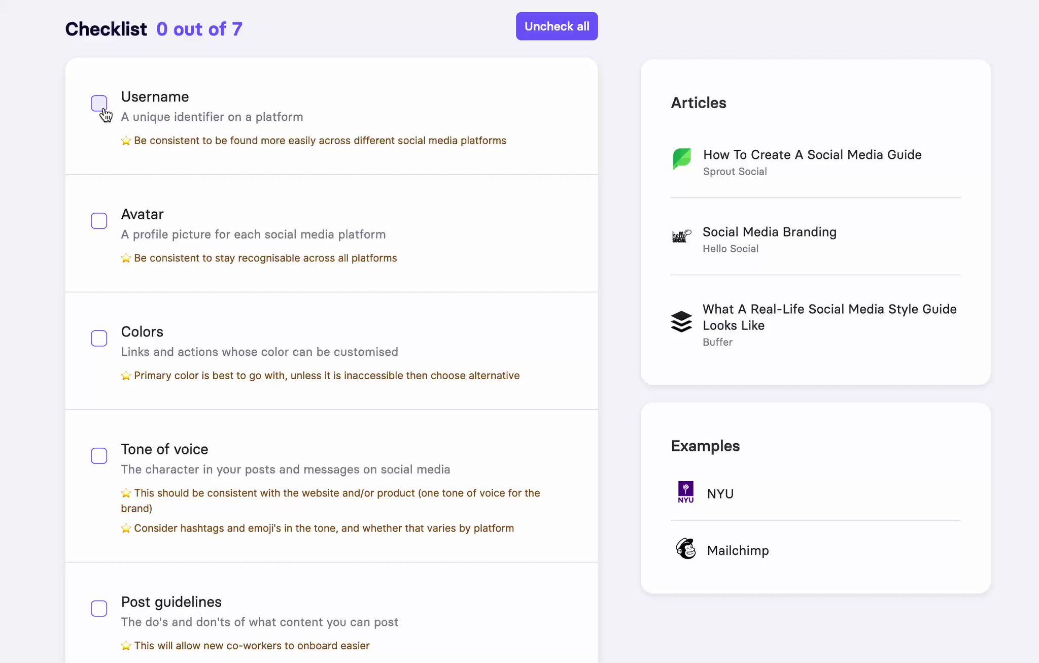 Easlo on Twitter: "8. Design Checklist Follow the best design practices. A curated list of ...