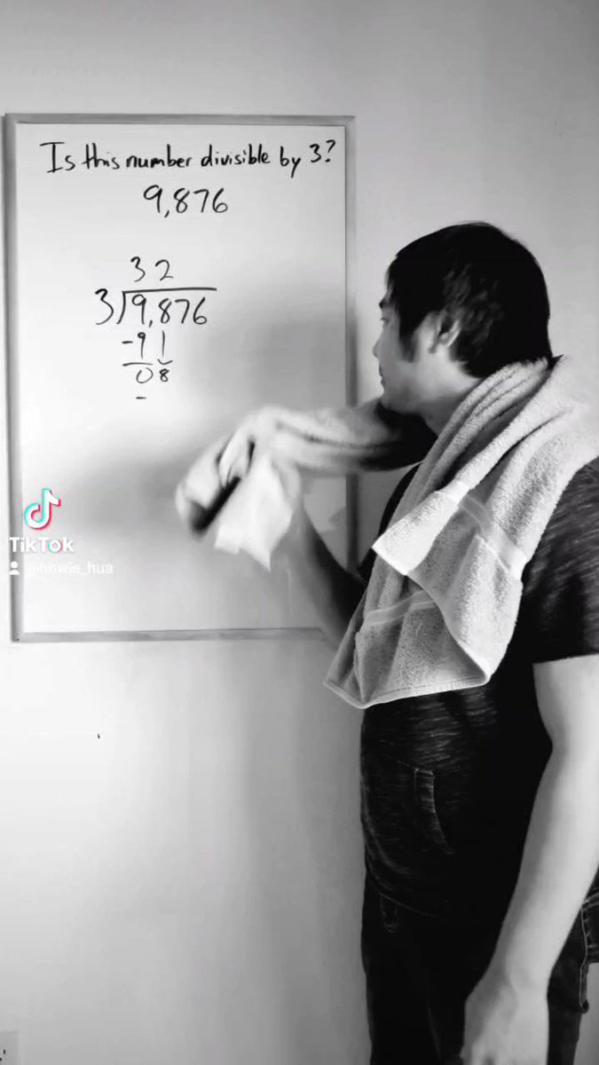 Howie Hua On Twitter New Math Infomercial A Quicker Way To Check If A Number Is A Multiple Of 3 