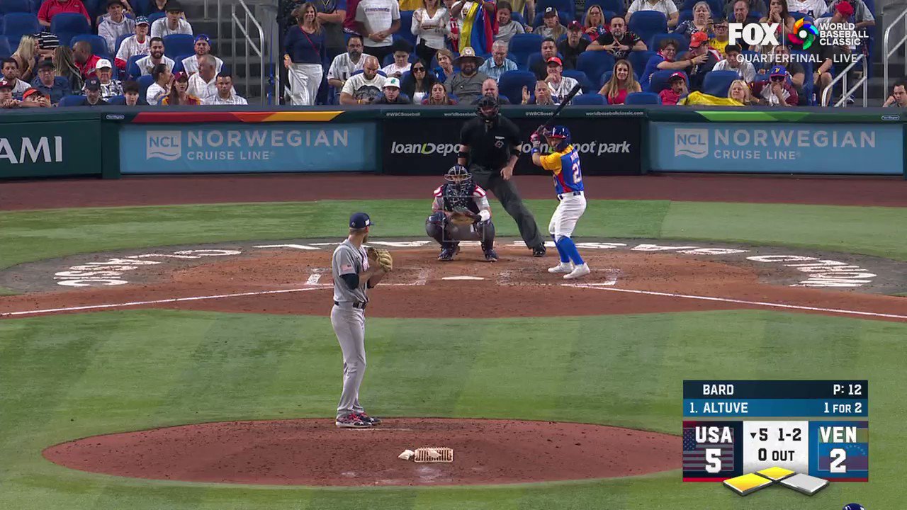 The Comeback on Twitter: "Houston Astros star Jose Altuve leaves Venezuela's game against the ...