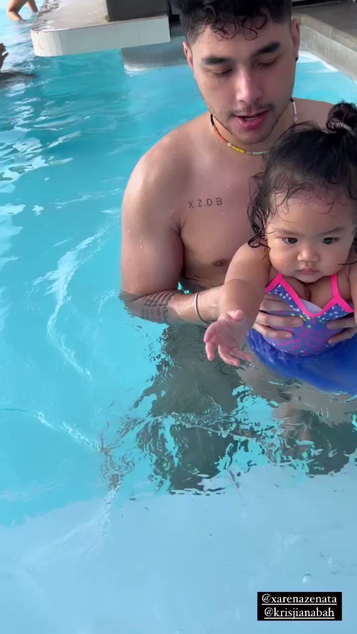 MRVVIP on Twitter: "Krisjiana shirtless pooltime with daughter. #selebwatch https://t.co ...