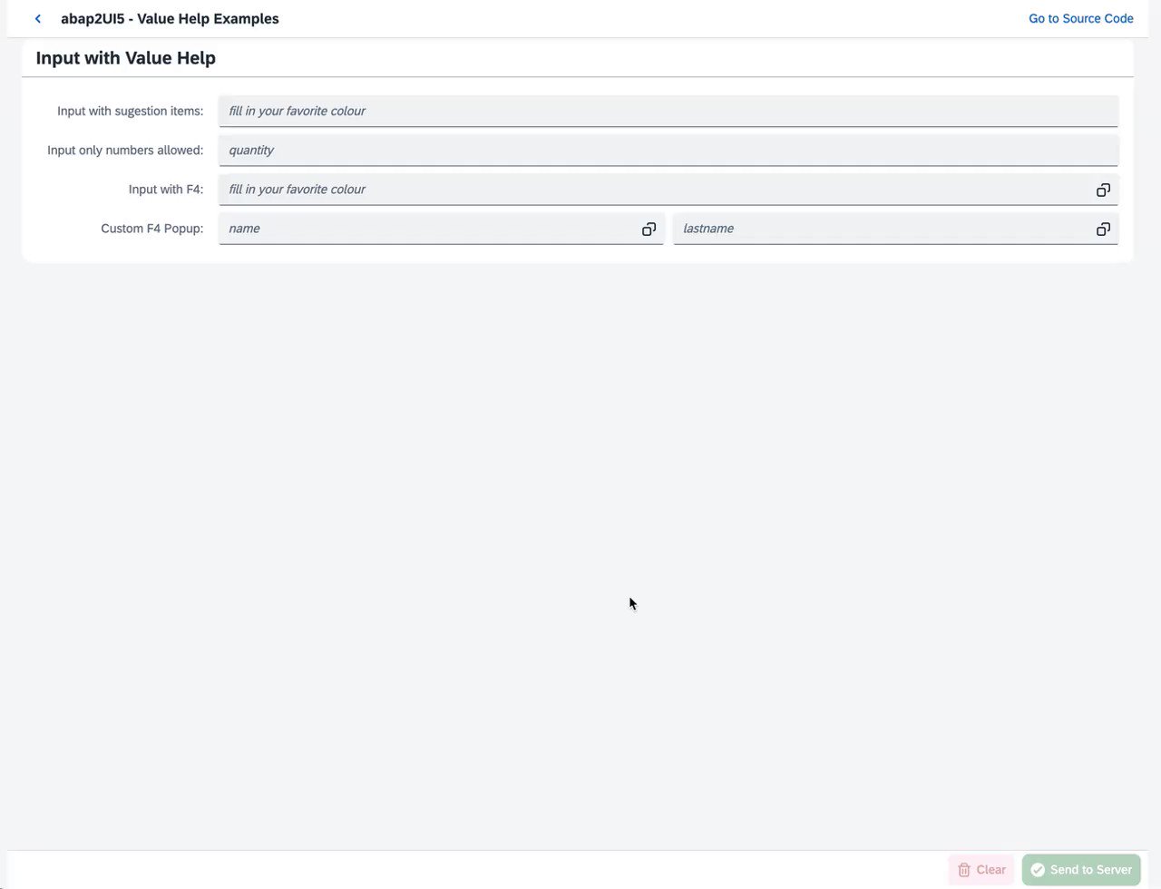 Abap2ui5 On Twitter F4 Value Help Created With The New Pop Up Feature Of Abap2ui5 New Demo