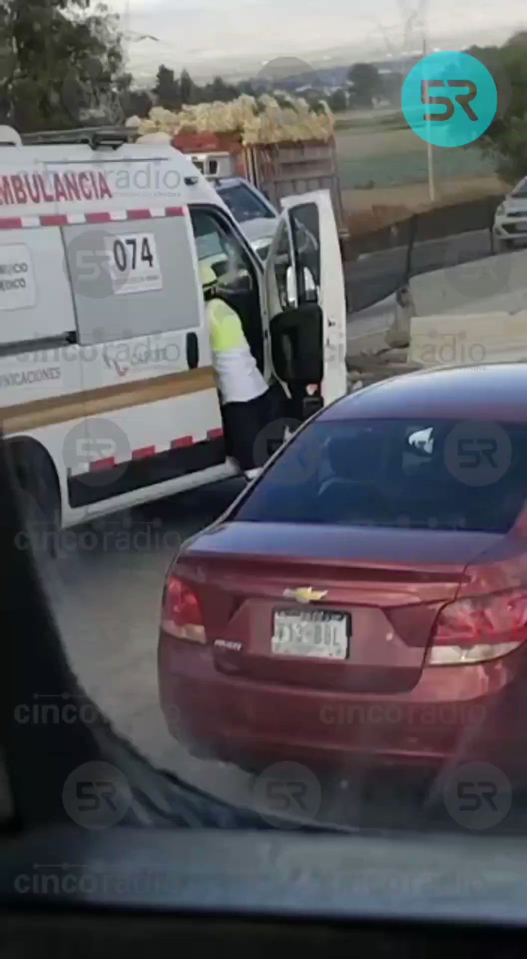 Cinco Radio Oficial On Twitter 🚨 Reportan Un Accidente Vehicular
