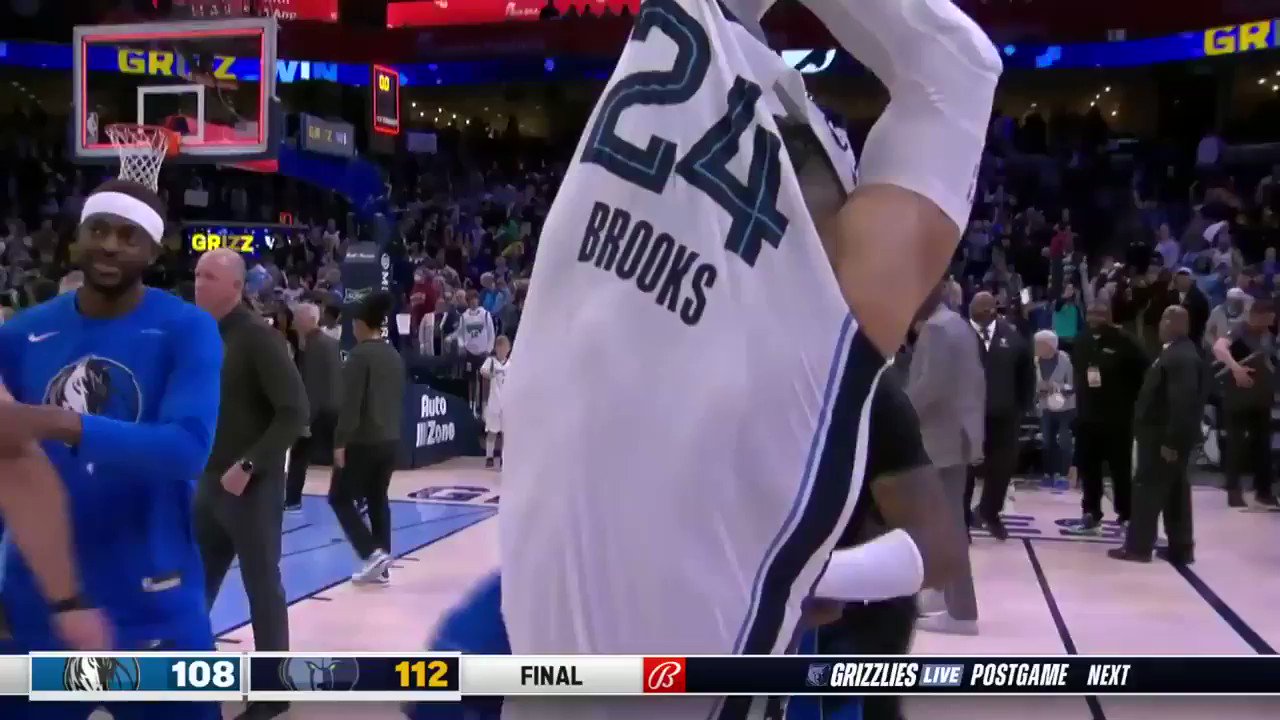 ClutchPoints on Twitter: "Kyrie didn’t take Dillon Brooks’ jersey during their postgame jersey ...