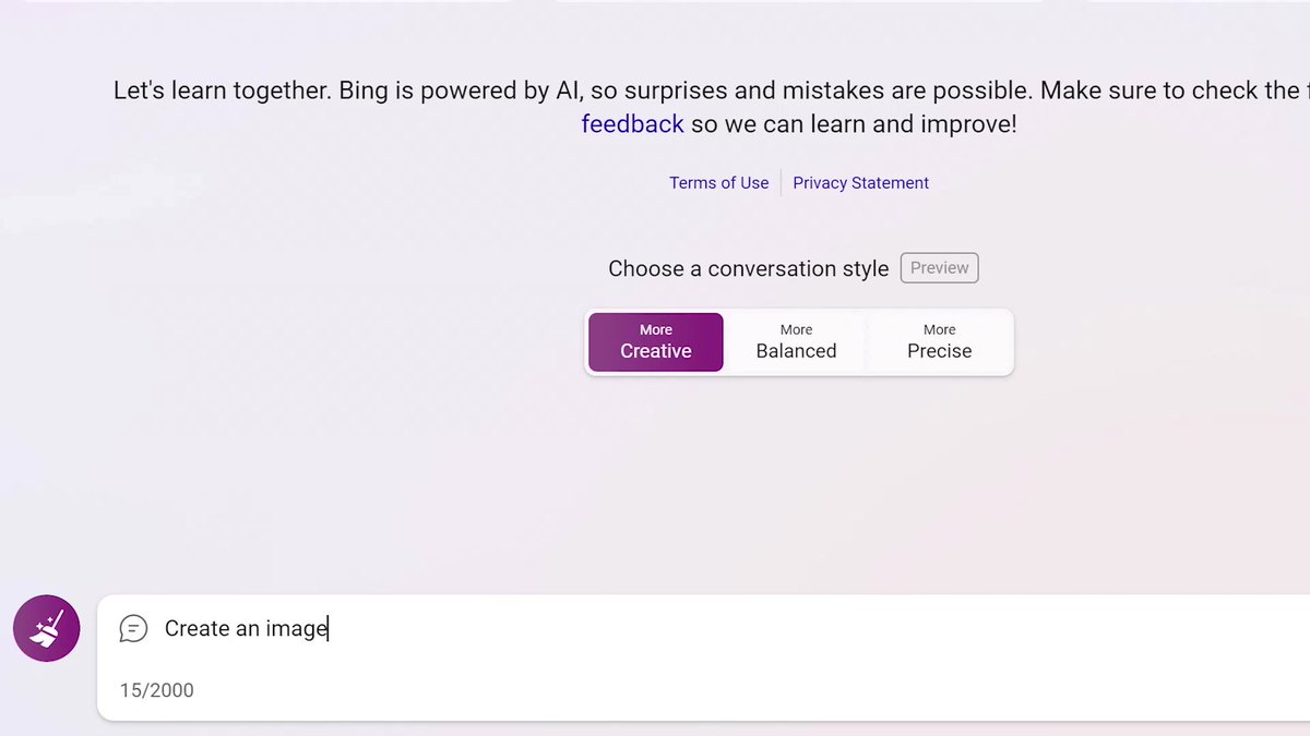 Daniel Monastersky on Twitter: "RT @yusuf_i_mehdi: Introducing image creation in the new Bing ...