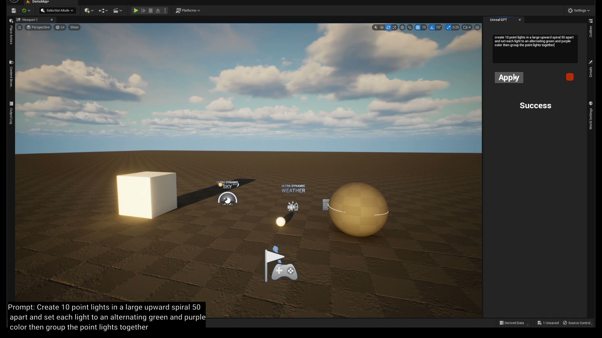 TREE Industries on Twitter: "Introducing, UnrealGPT . A general #UE5 AI editor assistant ...