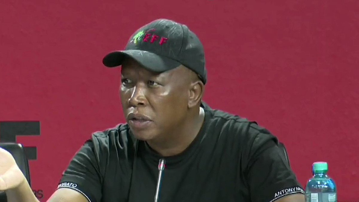 Musa🇿🇦 On Twitter Rt Newslivesa Julius Malema On Nhlanhla Lux