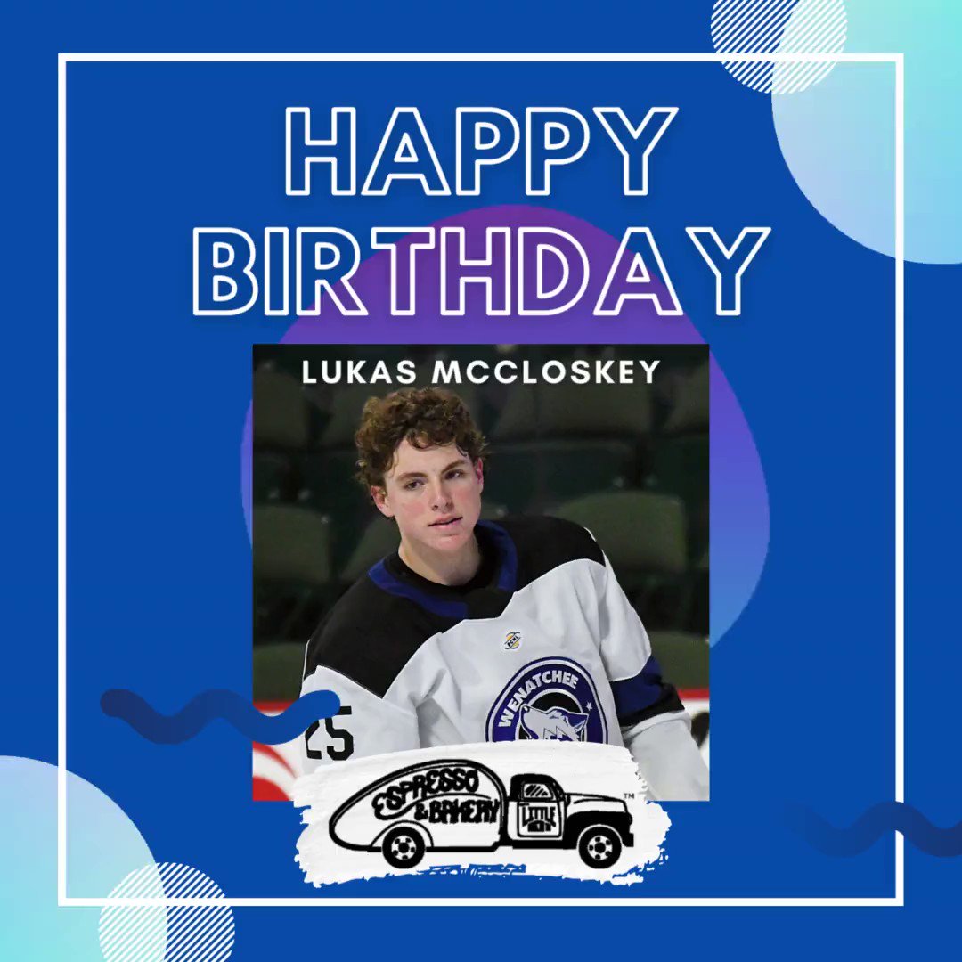 Wenatchee Wild on Twitter: "Happy birthday today Lukas McCloskey! May your day be WILD (in a ...