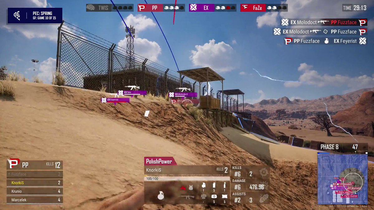 PUBG Esports on Twitter: "What a way to finish the second day of #PECSpring! @PolishPowerPUBG ...