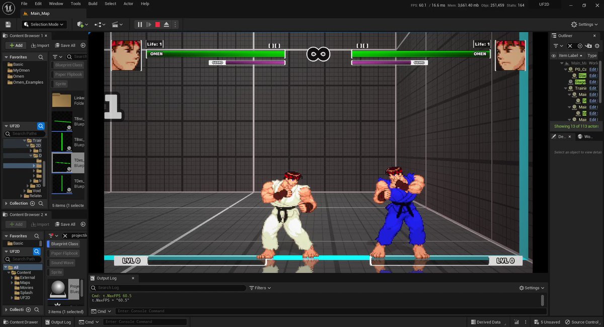 Berserker Ox ~comisión open~ on Twitter: "RT @Achilleon_UE4: Unreal Fighter 2D - Fighting Game ...