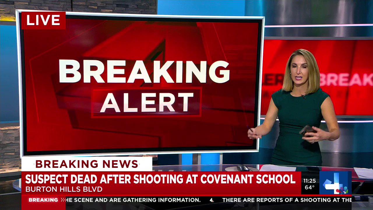 Justin Baragona on Twitter: "An anchor at Nashville NBC affiliate WSMV fights back tears while ...