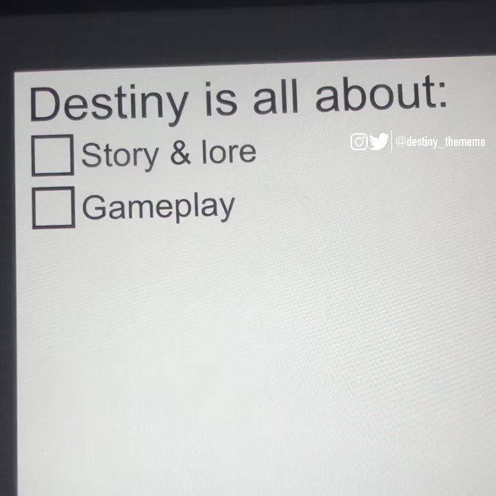 DTM (10 mobility Hunter) on Twitter: "What is Destiny about? https://t.co/lfiidBhUIA" / Twitter