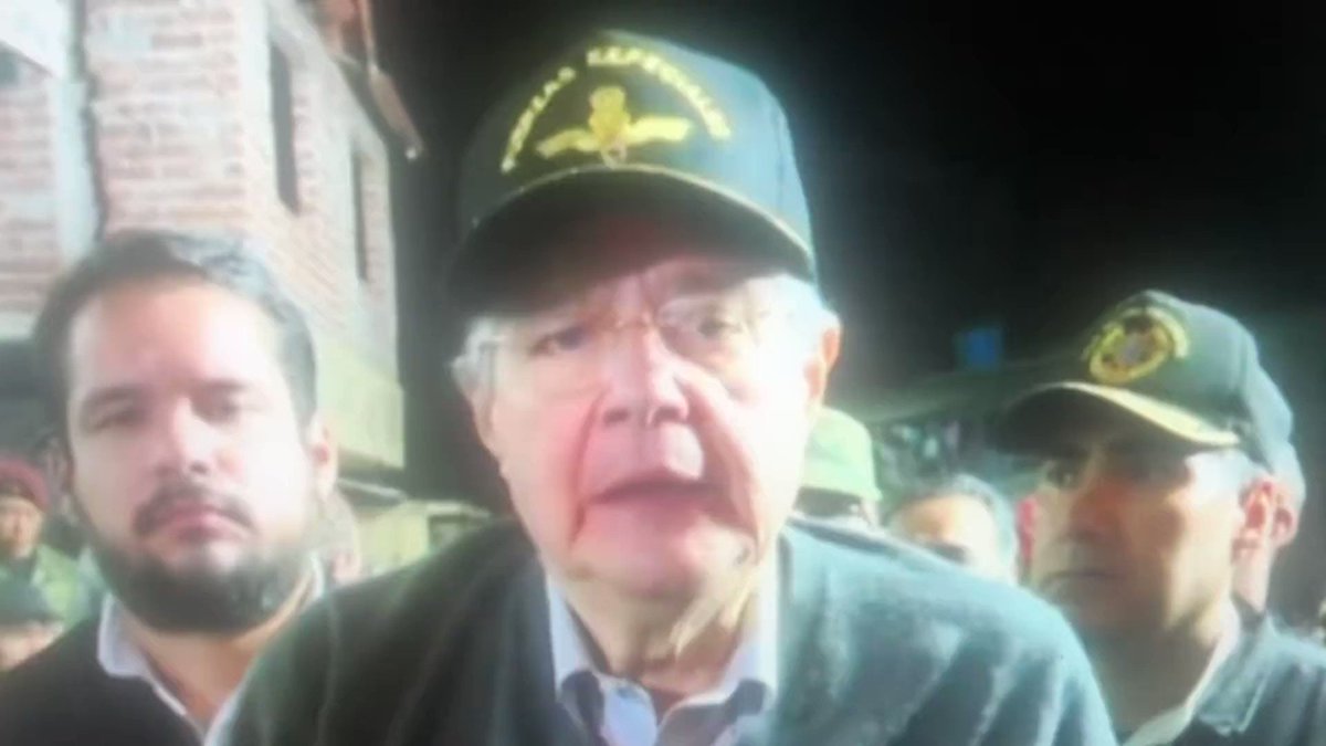 Ecuador Al Día 365 on Twitter: "El presidente @LassoGuillermo llegó esta noche a Alausí y fue ...