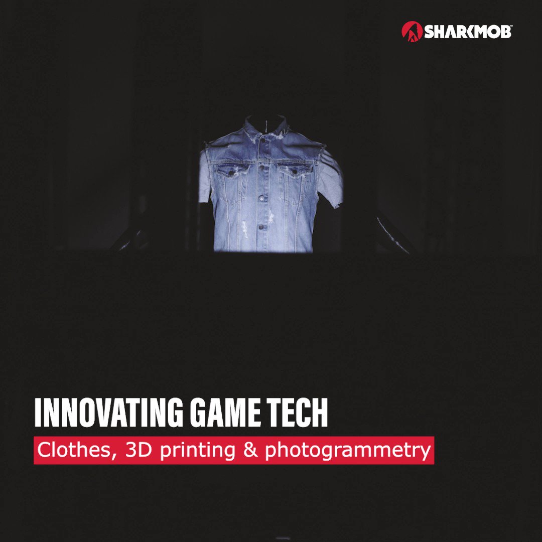 Sharkmob on Twitter: "Ever wondered how to make in-game clothes look realistic 👕? Our solution ...