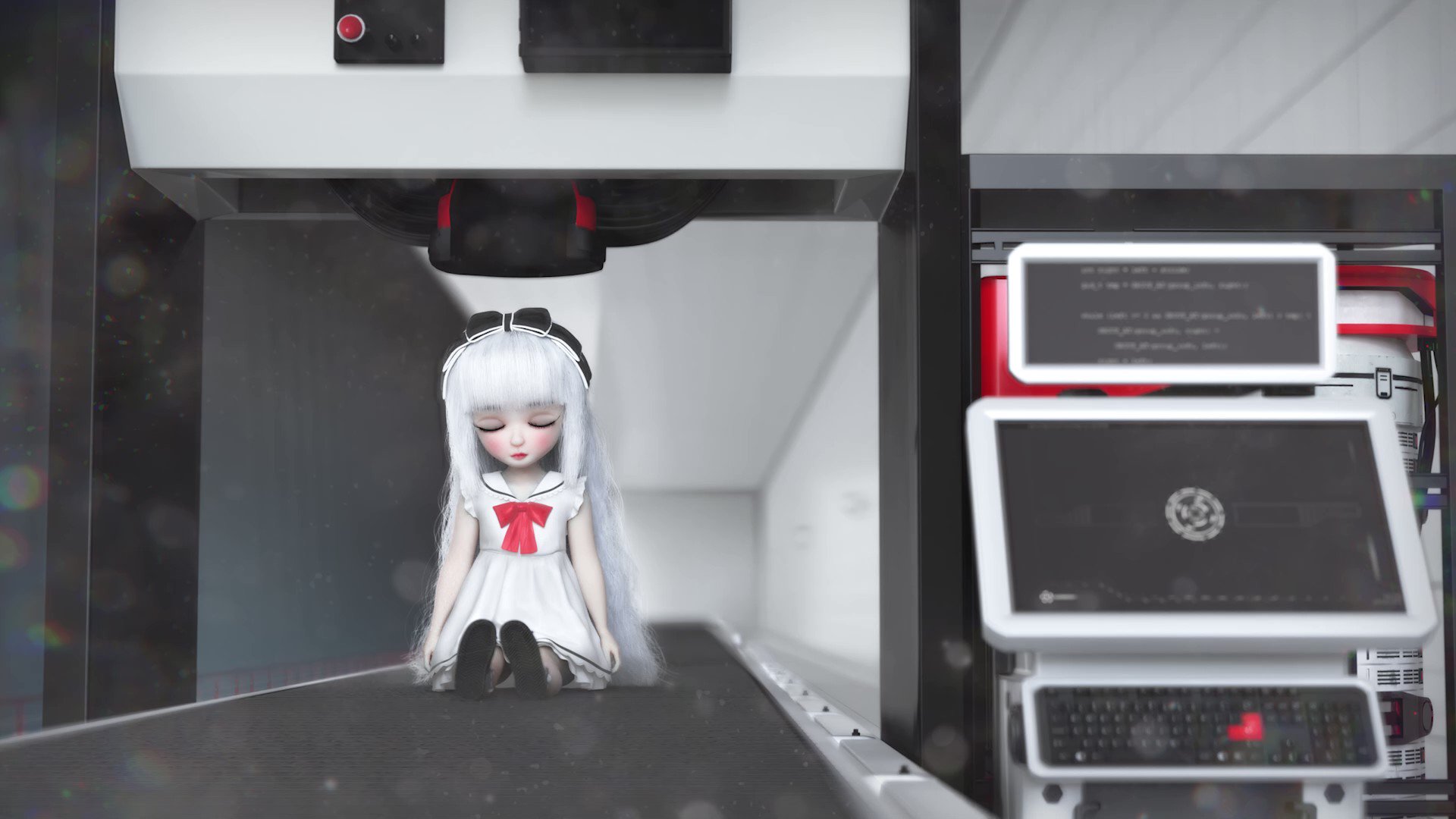 The Dolltator - 3DCG戰術人形 on Twitter: "⚙️戰術人形出廠初始化設置中（PV片段） ⚙️A tactical doll is under ...