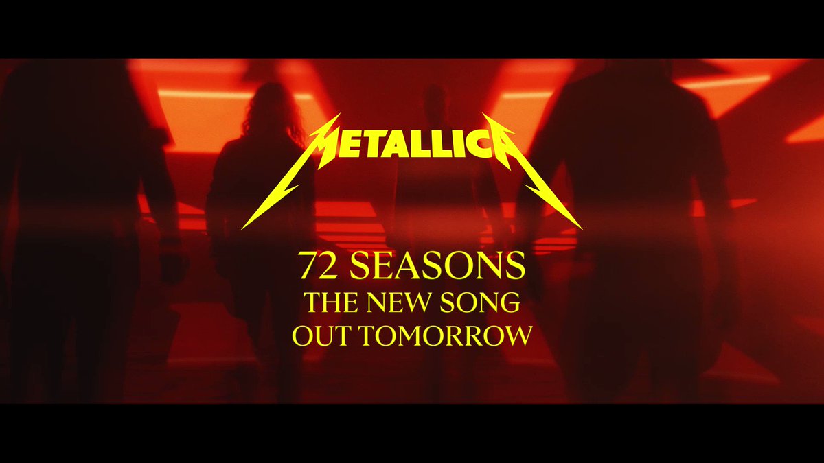 Metallica on Twitter: "72 Seasons // TOMORROW"
