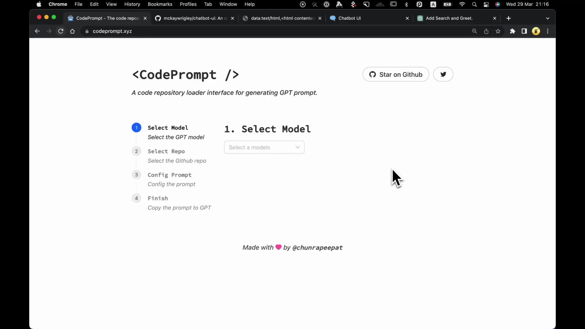 Chun Rapeepat on Twitter: " Introducing CodePrompt 🧑🏻‍💻 What will happen if GPT-4 could consume ...