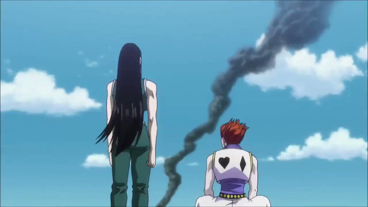 ๐๐ข๐ง๐ ๐๐ฎ๐ค๐ฎ๐ง๐ โข On Twitter This Scene From Hunter X Hunter Anime Was So