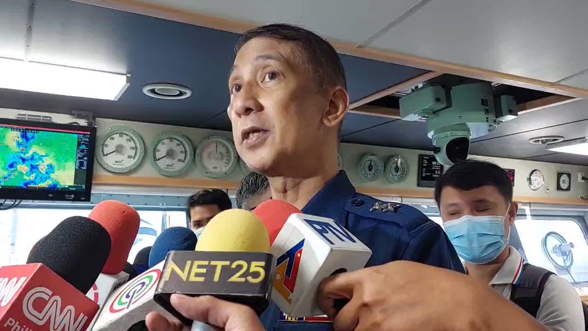 Philippine Coast Guard on Twitter: "RT @dzbb: WATCH: Kinumpirma ni @coastguardph spox Rear ...