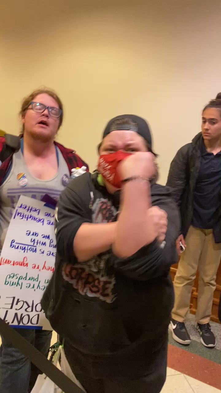 Christopher F Rufo ⚔️ On Twitter Radical Trans Activists Storm The