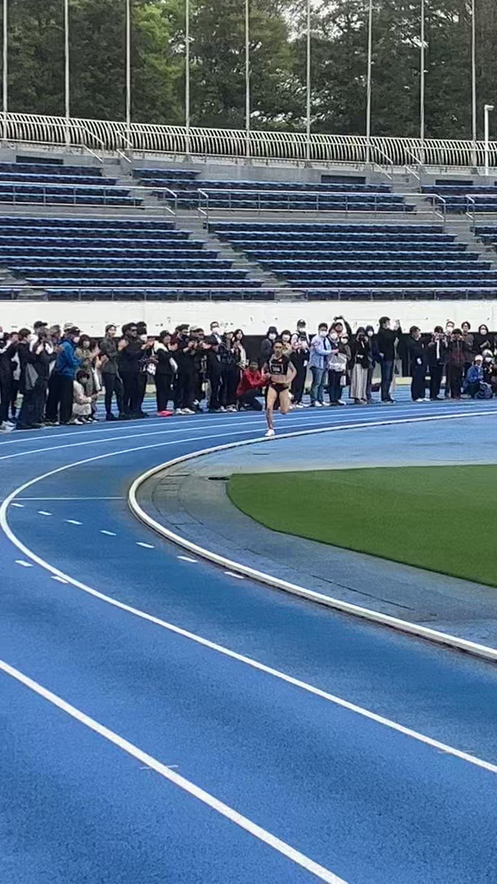 こたまる on Twitter: "THE MIDDLE2023観戦その② 女子1000m 東京オリンピック1500m8位入賞で1000m、1500m、3000mの日本記録保持者の田中希実選手 ...