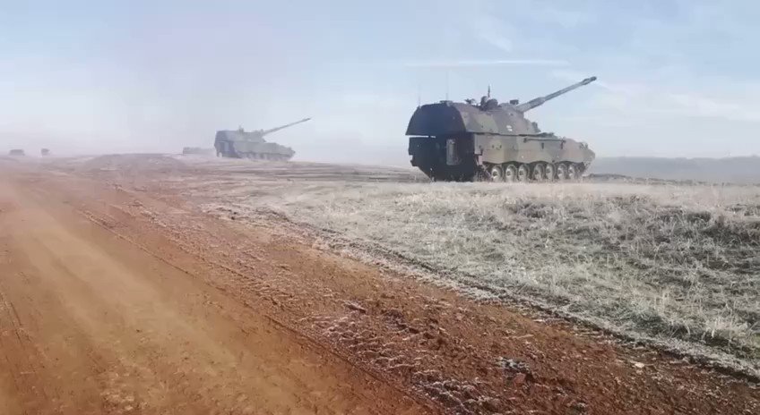 Clash Report on Twitter: "German 155mm PzH 2000 howitzers operate somewhere in eastern front."