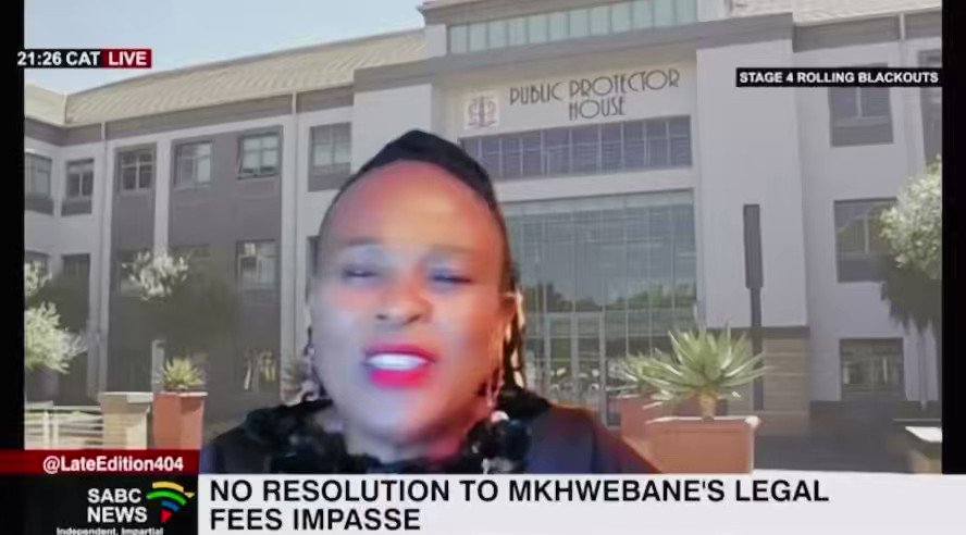 Mr. Tshweu on Twitter: "• Public Protector of South Africa On How She’s Treated By Her ...