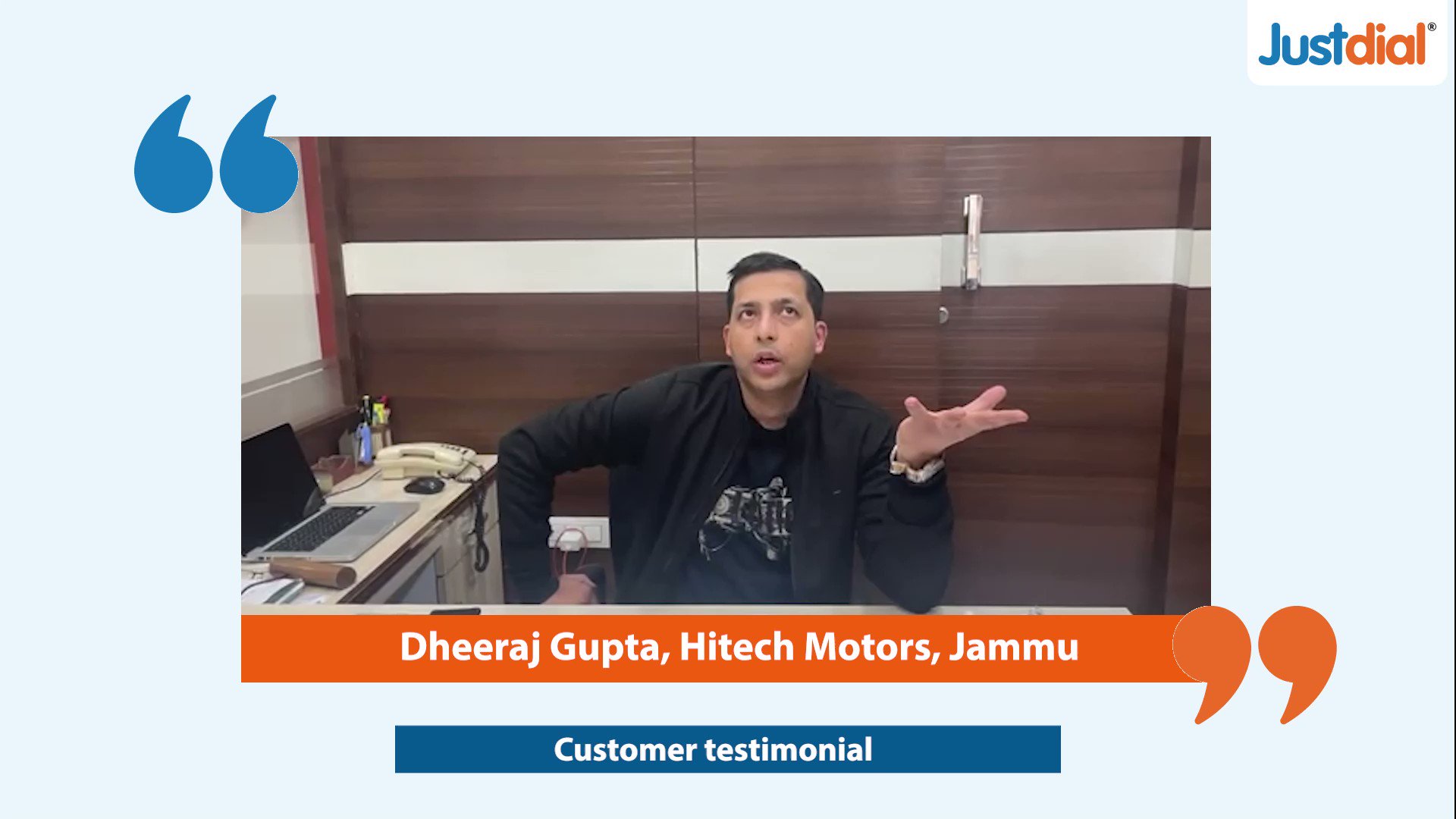 Justdial on Twitter: "Mr. Dheeraj Gupta shares his experience of growing his business multifold ...
