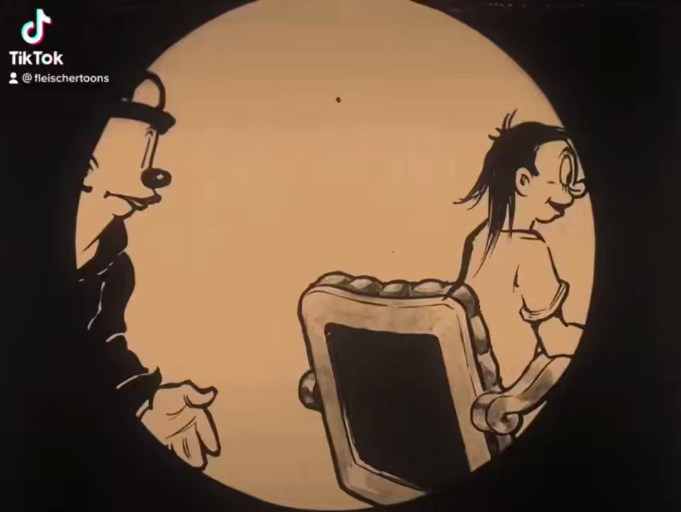 Fabulous Fleischer Cartoons Restored! on Twitter: "RT @fleischertoons: 🖤Koko’s Makeover🖤 . https ...