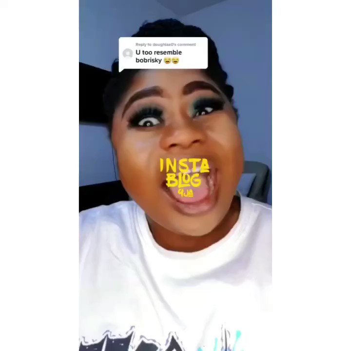 Instablog9ja on Twitter: "Lady fumes after someone said she looks like Crossdresser Bobrisky"