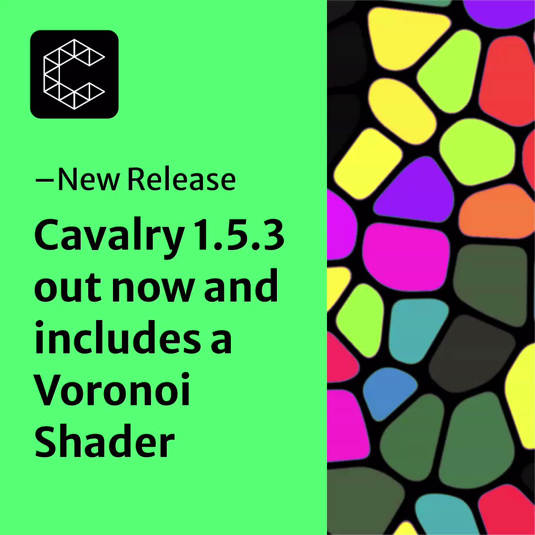 Cavalry on Twitter: "New release alert!! Cavalry 1.5.3 is out now and includes this super ...