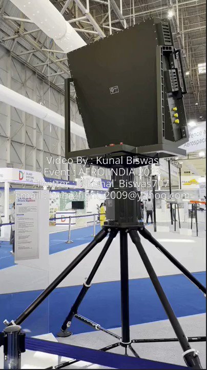 𝐊𝐔𝐍𝐀𝐋 𝐁𝐈𝐒𝐖𝐀𝐒 on Twitter: "#Adani And #DRDO Exhibited D4 Counter Drone System At #AeroIndia2023 ...