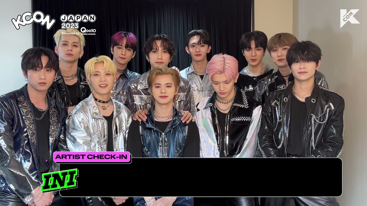 KCON official on Twitter: "💌 #INI Check-in 💌 #KCONJAPAN2023 にチェックインをしに #INI が やってきました! KCON ...