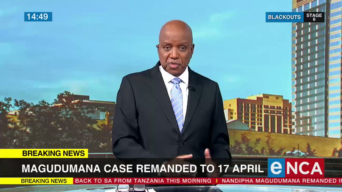 eNCA on Twitter: "Dr. Nandipha Magudumana has finally made her first court appearance in ...