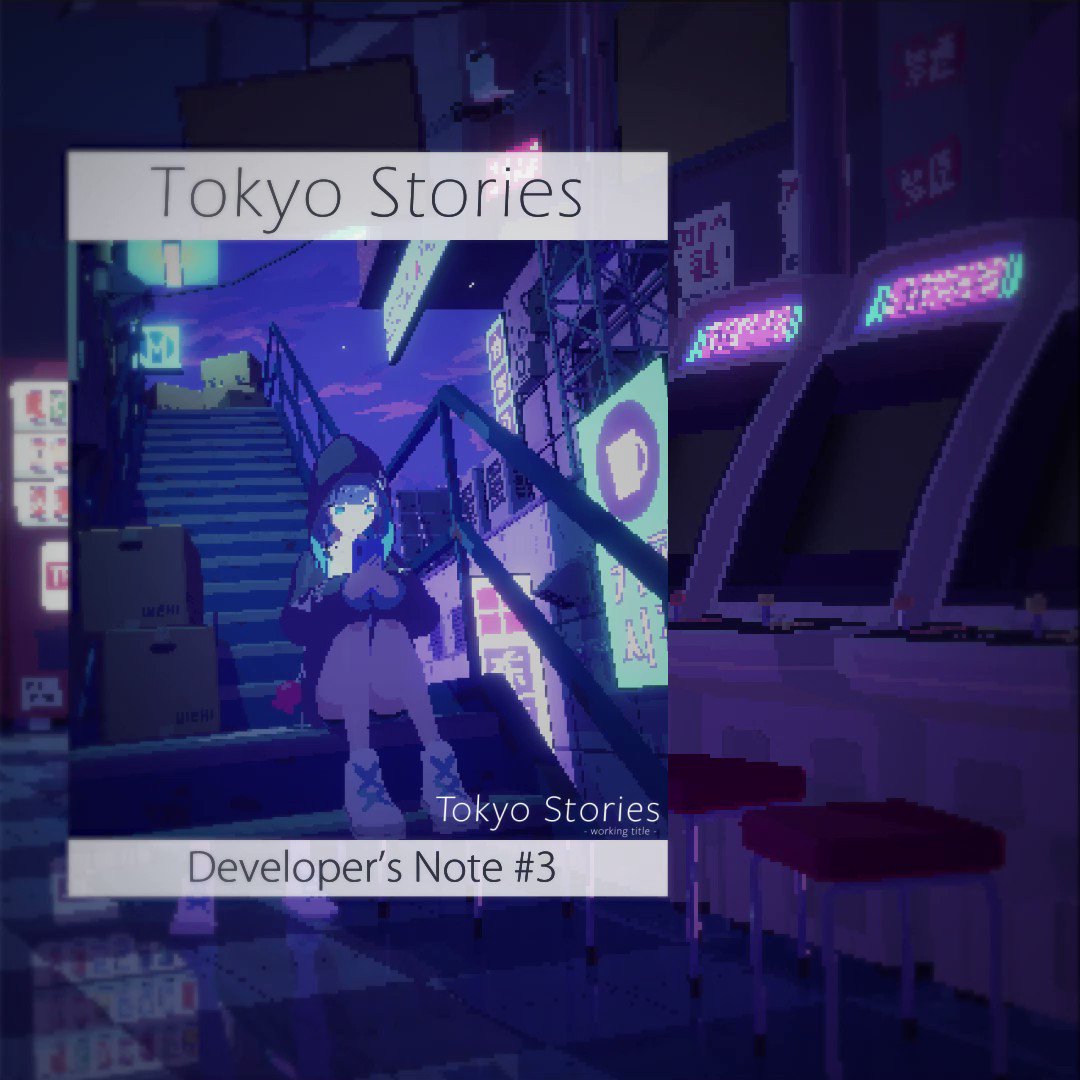 Tokyo Stories Game (in dev.) on Twitter: "[tky_dev_note] 3. Tokyo Steamにて開発ノートを公開 今回は東京についてです ...