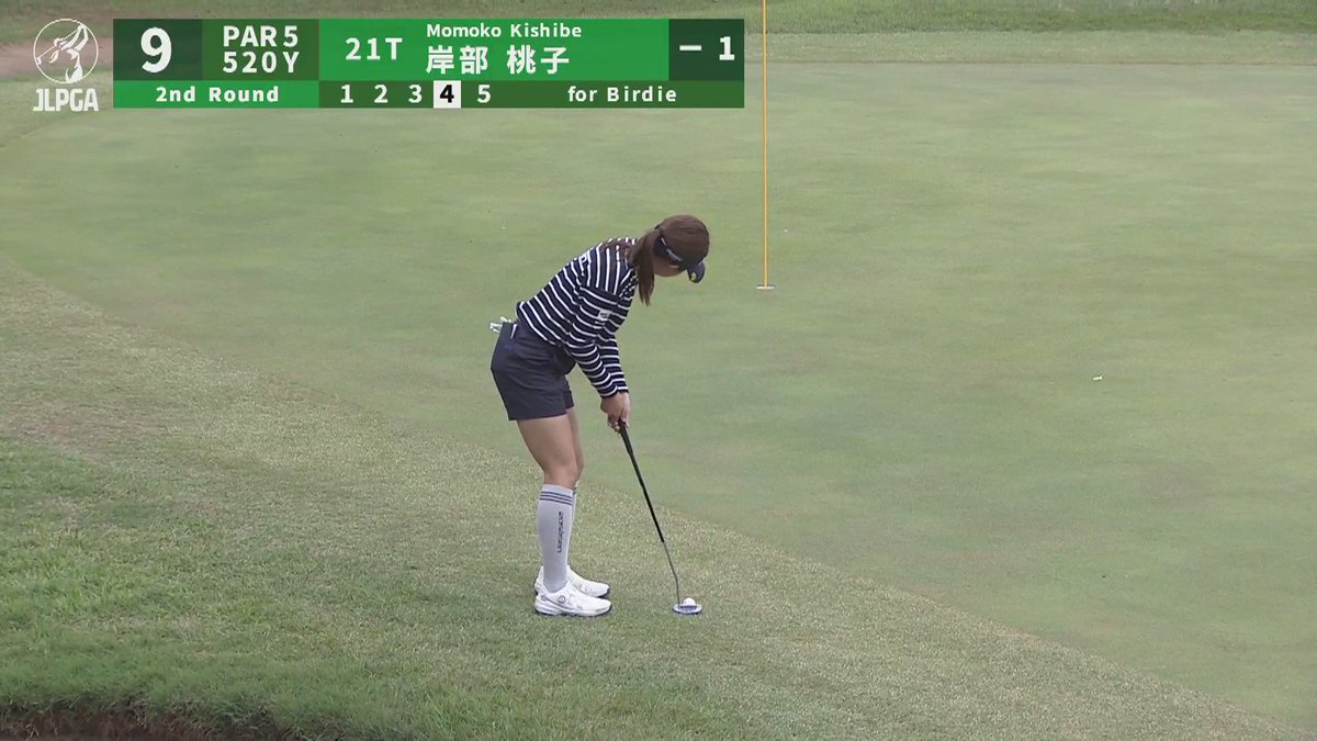 日本女子プロゴルフ協会(JLPGA) on Twitter: "#KKT杯バンテリンレディス 🏆｜#Round2 #岸部桃子 は9番でカラーからバーディーを奪いハーフターン💫 左に緩やかに ...