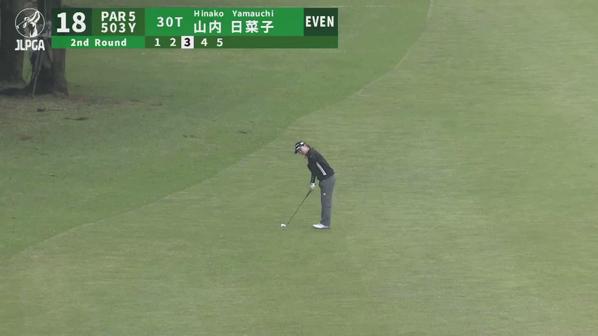 日本女子プロゴルフ協会(JLPGA) on Twitter: "#KKT杯バンテリンレディス🏆｜#Round2 #山内日菜子(@hinacoyamauchi) が18番第3打でチャンスにつけ ...