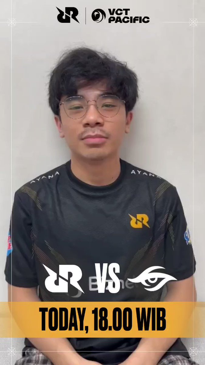 Team RRQ on Twitter: "He's going up against @teamsecret who's representing his home country ...