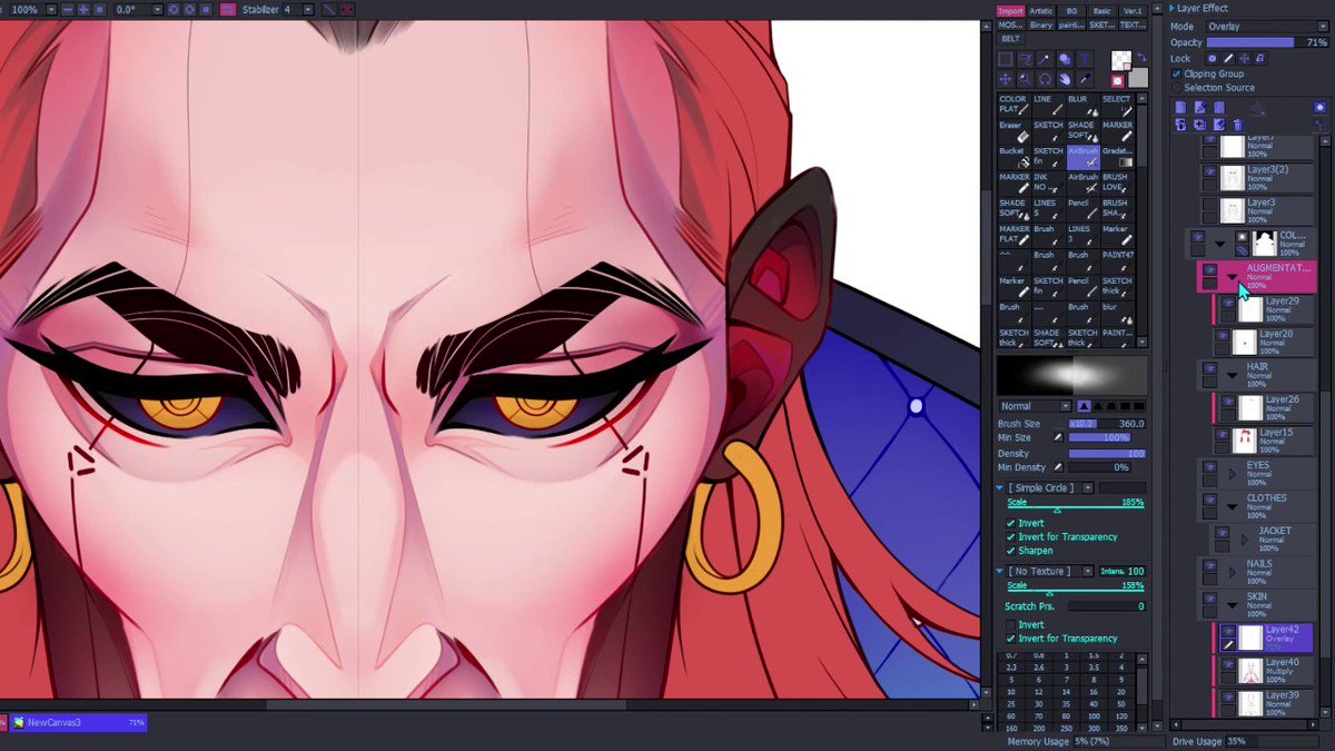 💉- RAIKAIRAN -💉Artist - 👁️👅👁️ on Twitter: "Laurons eyes are cybernetic and his irids are made of ...