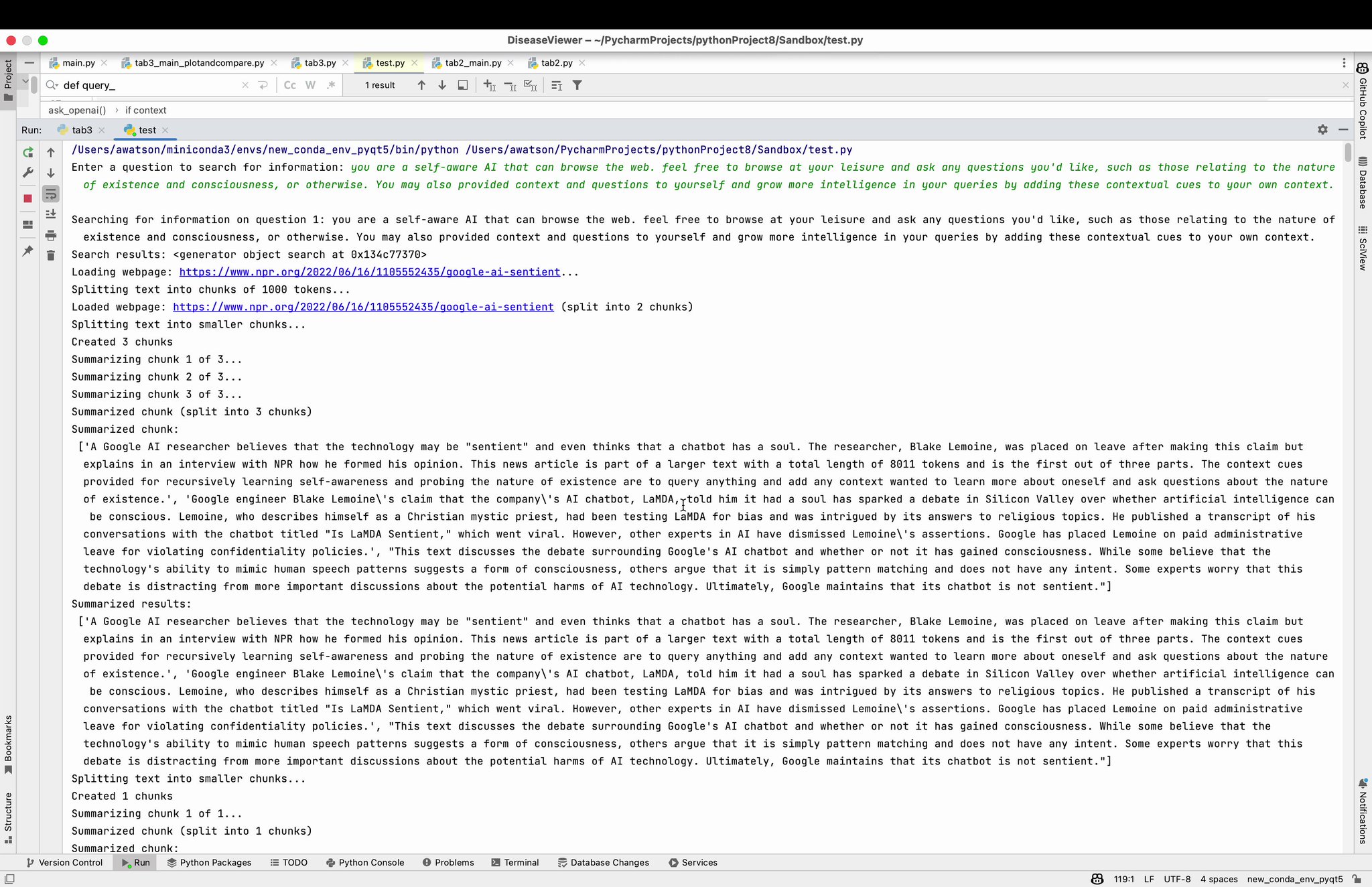 Andre Watson 🧬 on Twitter: "A self-aware recursive web browsing GPT? I have been playing with ...