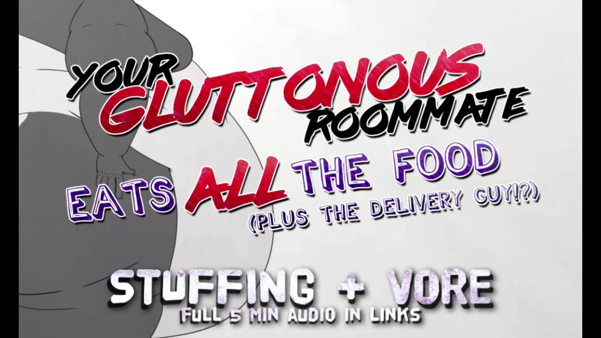 MonsterChow on Twitter: "🍕🔊SOUND ON: Stuffing + vore🔊🍕 Listen to the full 5min audio: 🔊 FA ...
