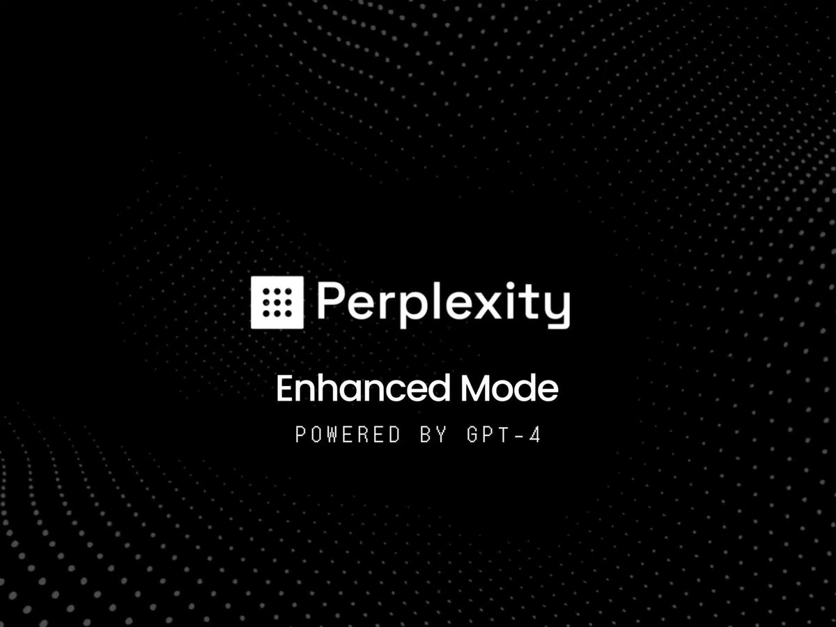 𝑨𝒓𝒕𝒊𝒇𝒊𝒄𝒊𝒂𝒍 𝑮𝒖𝒚 on Twitter: "RT @perplexity_ai: Discover the power of Enhanced Mode with ...