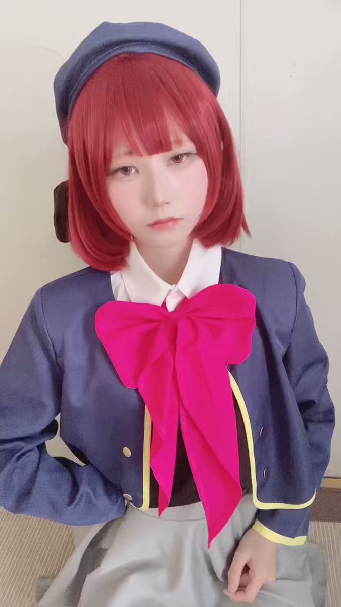3年z組りおぽん先生!24aランス25a朔間凛月 On Twitter Rt Usakiycos ⚠️推しの子 コスプレ アイドルポーズについて研究するかなちゃん