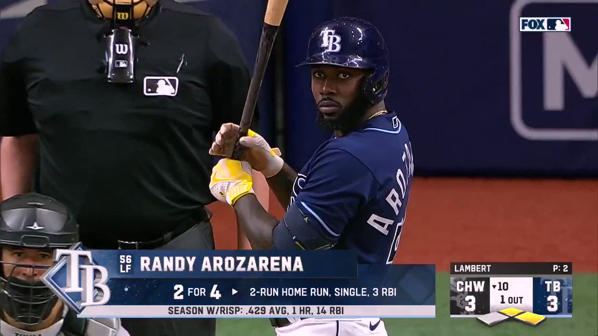 MLB México on Twitter: "¡WALK-OFF! ⚾️ Randy Arozarena sentenció la victoria de los @RaysBeisbol ...