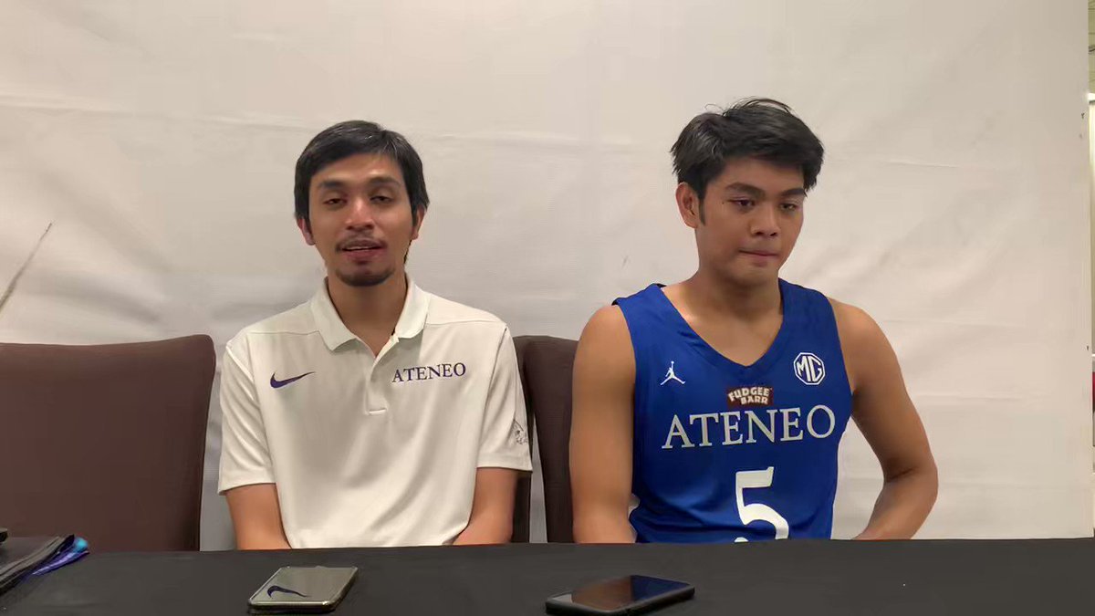 Inquirer on Twitter: "RT @INQUIRERSports: WATCH: Ateneo coach Timmy Sto. Tomas and Ken Batas ...