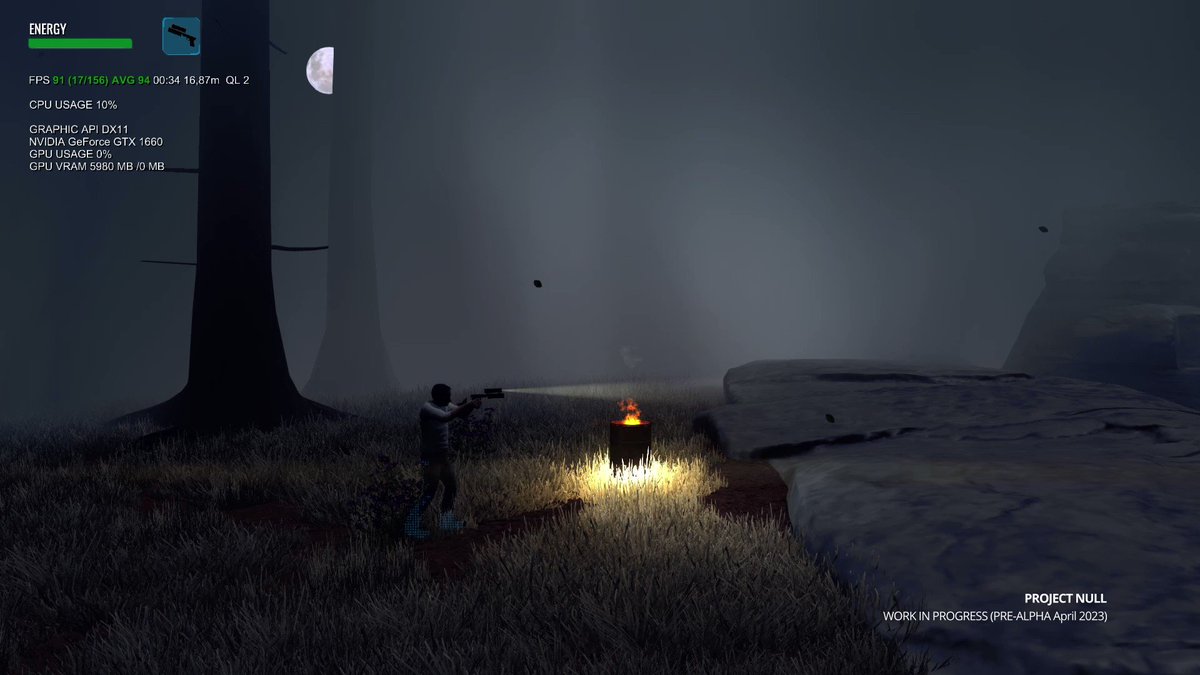 PROJECT NULL on Twitter: "New, clean pause menu - wip On Steam: https://buff.ly/3Sh92IS # ...