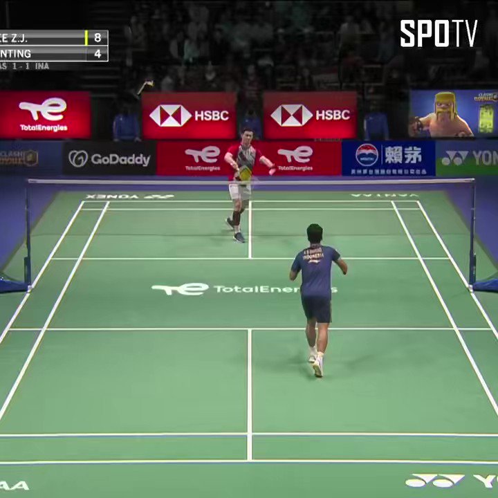 SPOTV Indonesia on Twitter: "#BWF | Switch play diperagakan oleh Anthony Sinisuka Ginting di ...